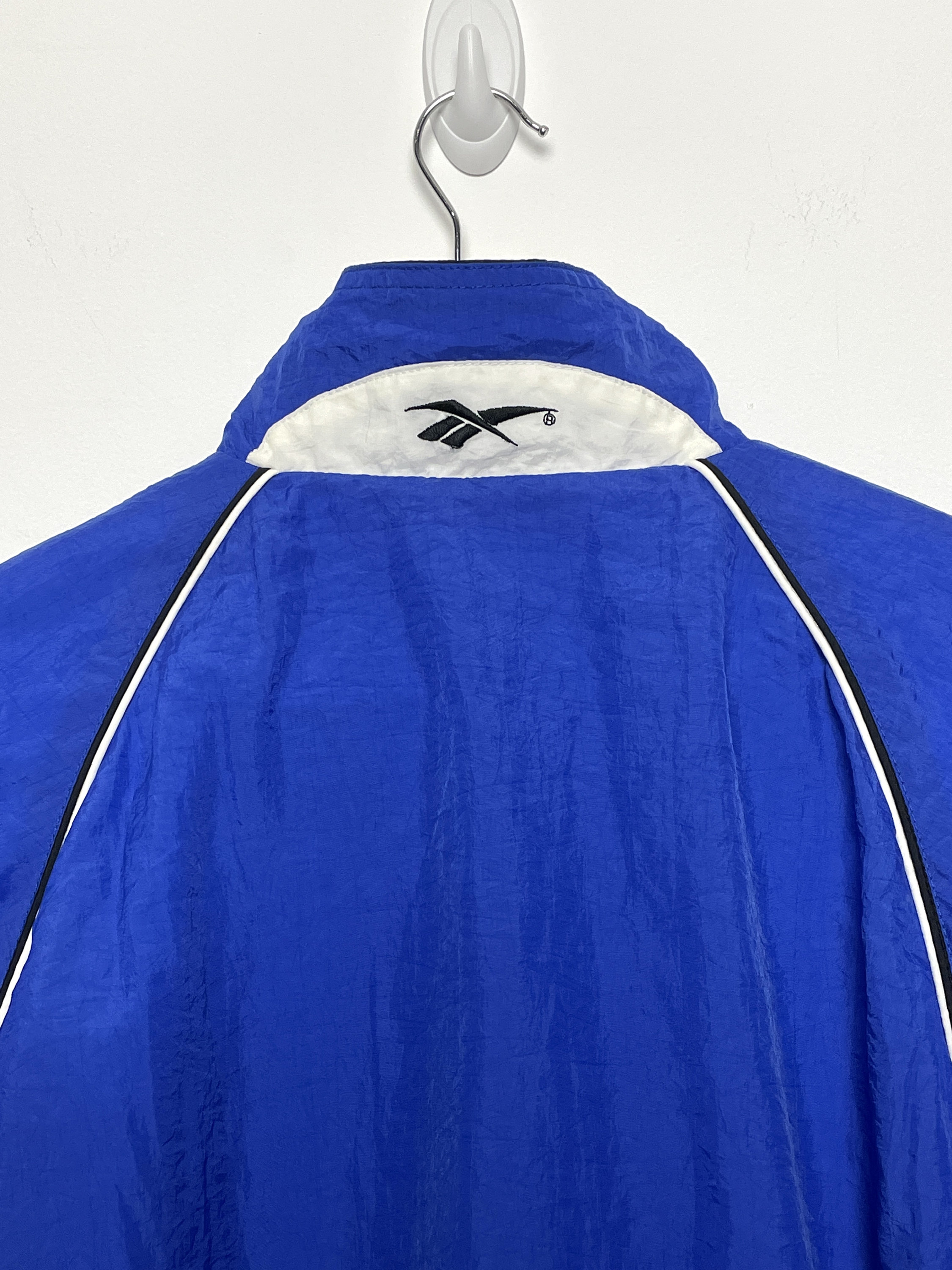 Vintage 1990s Reebok Delta Logo Windbreaker Jacket size Adult - Etsy