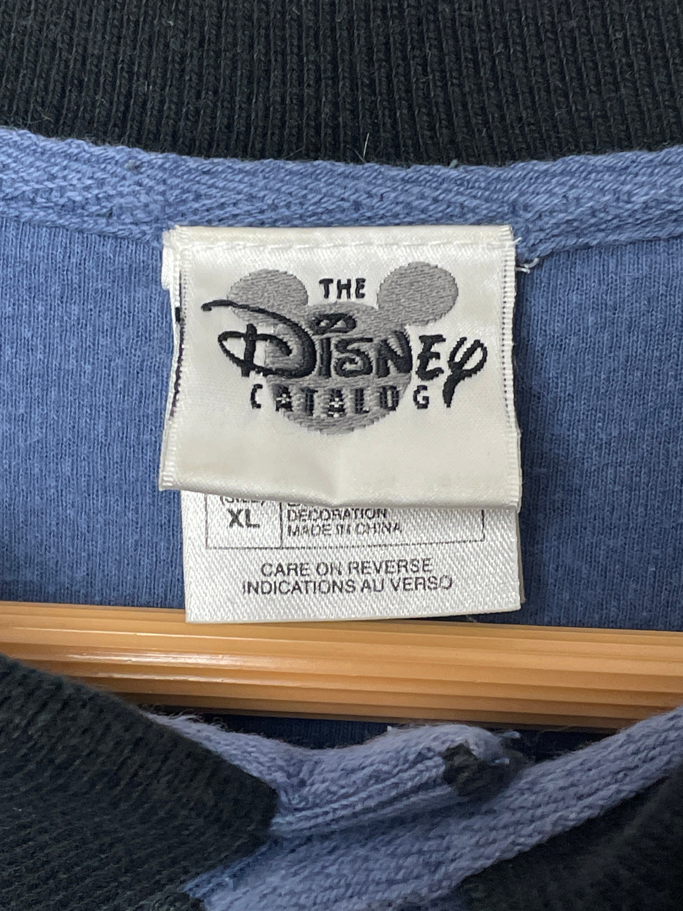 Vintage 1990s Disney Catalog Donald Duck Cartoon Graphic Logo Polo ...