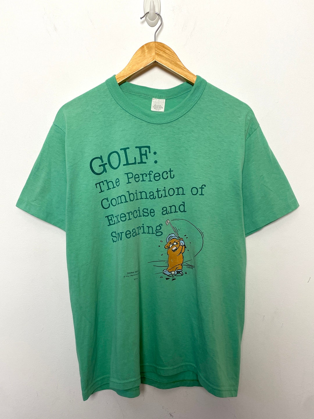 Vintage 1990s Golf “perfect Combination of Exercise and Swearing” Made ...
