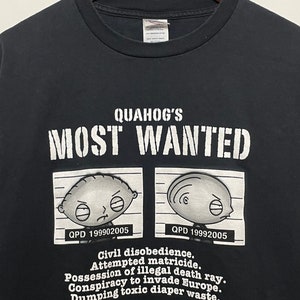 Vintage Stewie Griffin Family Guy “quahog’s Most Wanted” Cartoon ...
