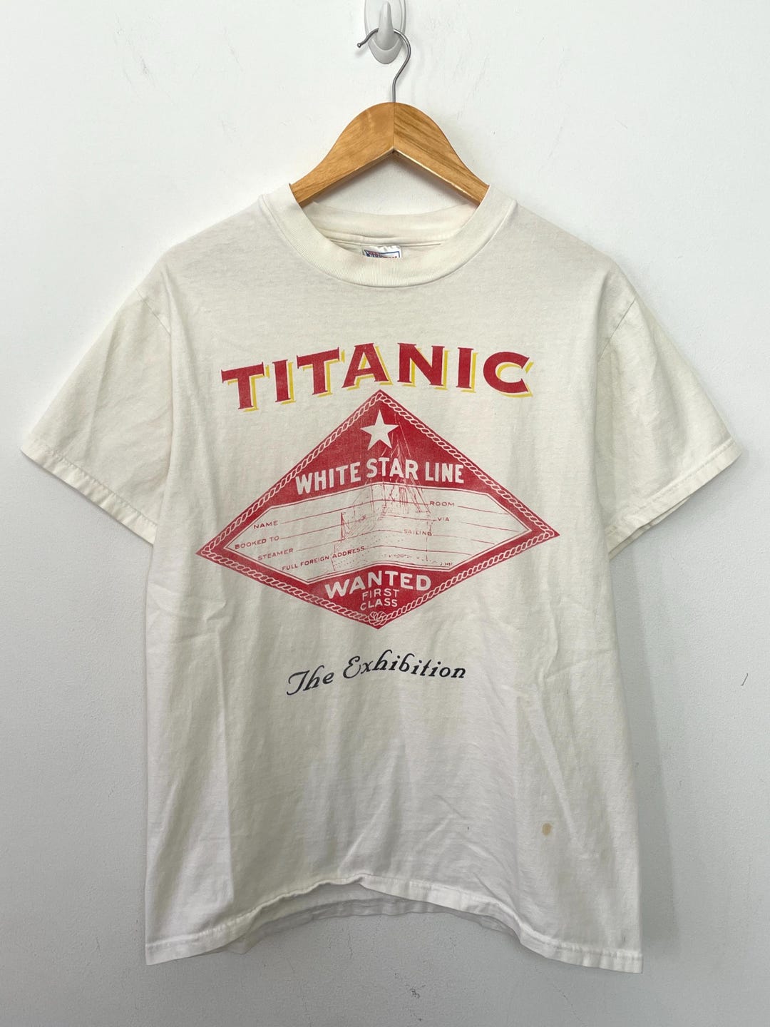 Vintage 1990s Titanic the Exhibition “white Star Line First Class ...