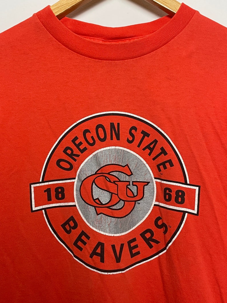 Vintage 1990s Oregon State Beavers Spell Out Graphic College - Etsy