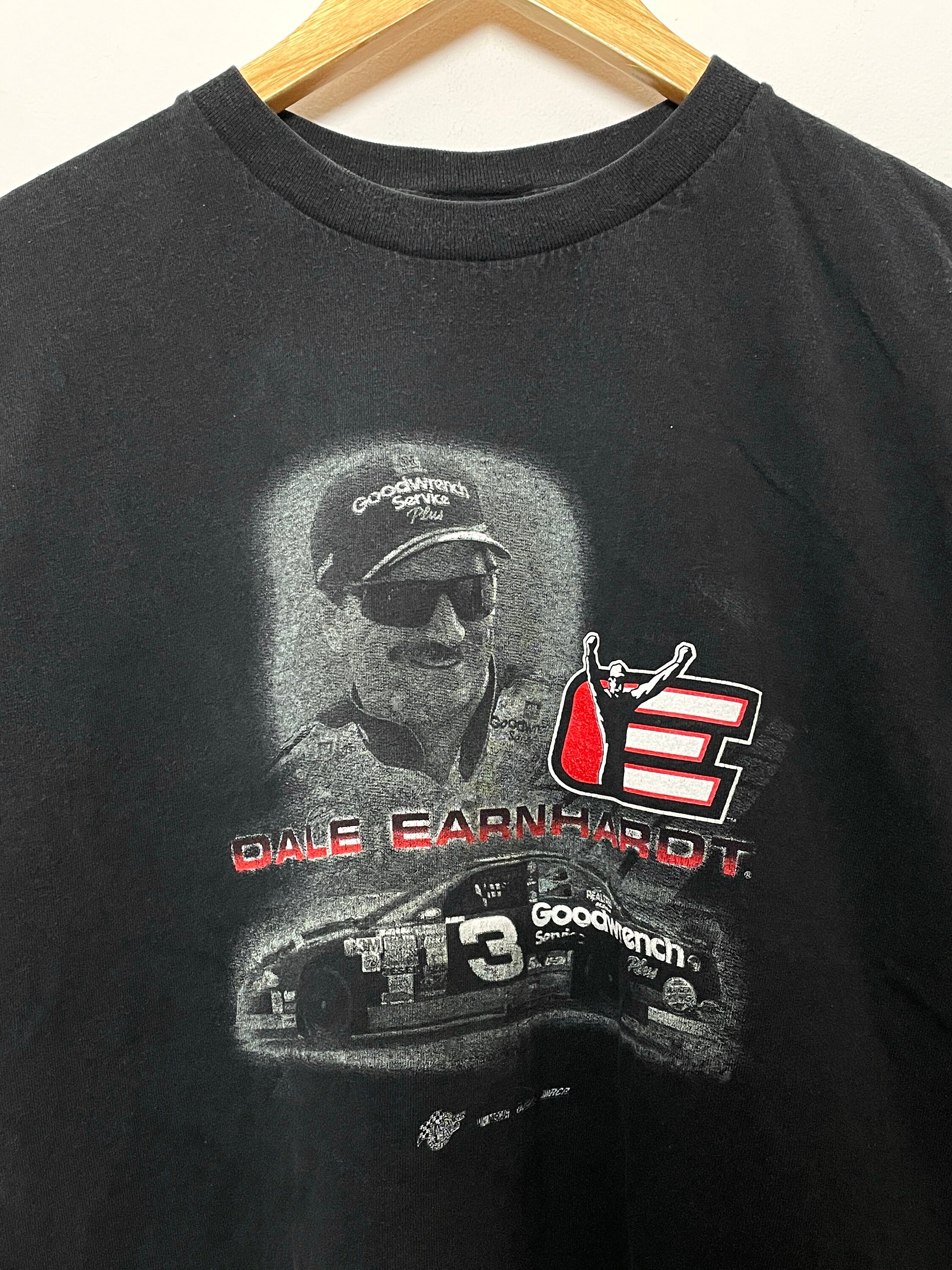 Vintage 1990s Dale Earnhardt NASCAR Number 3 Racing Graphic Tee Shirt ...