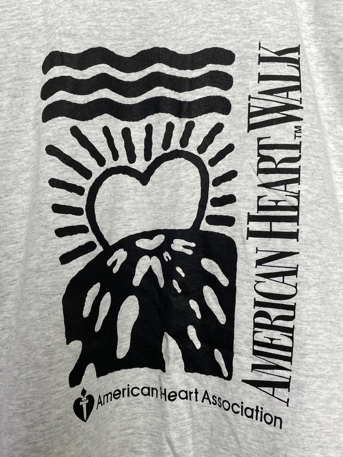 Vintage 1990s American Heart Association "heart Walk" Reading Hospital ...