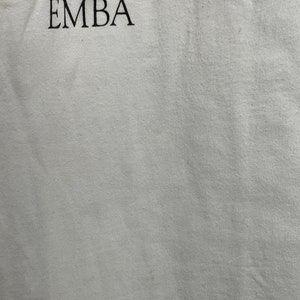 Vintage 1990s Temple University School of Business Philadelphia MBA Program Made in USA Spell ...