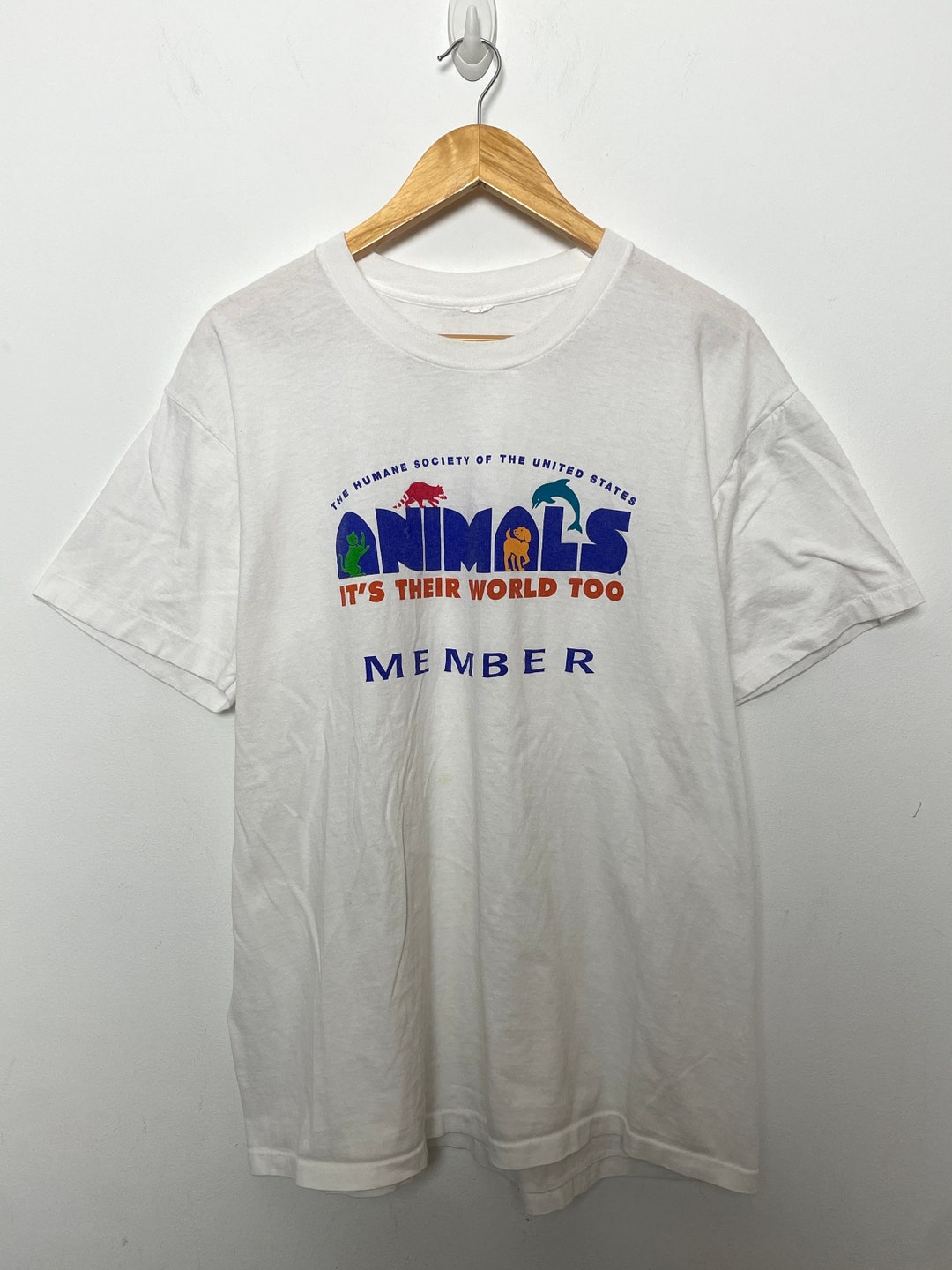 Vintage 1990s Humane Society of the United States "its Their World Too ...