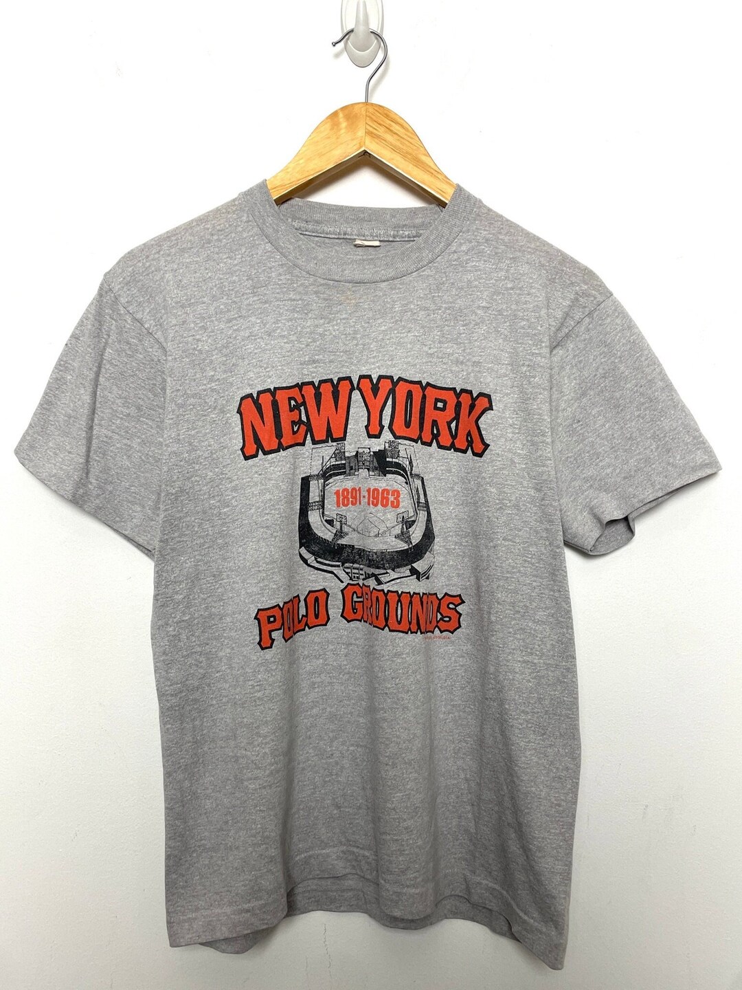 Vintage 1980s New York Giants Polo Grounds Manhattan “1891-1963” MLB ...