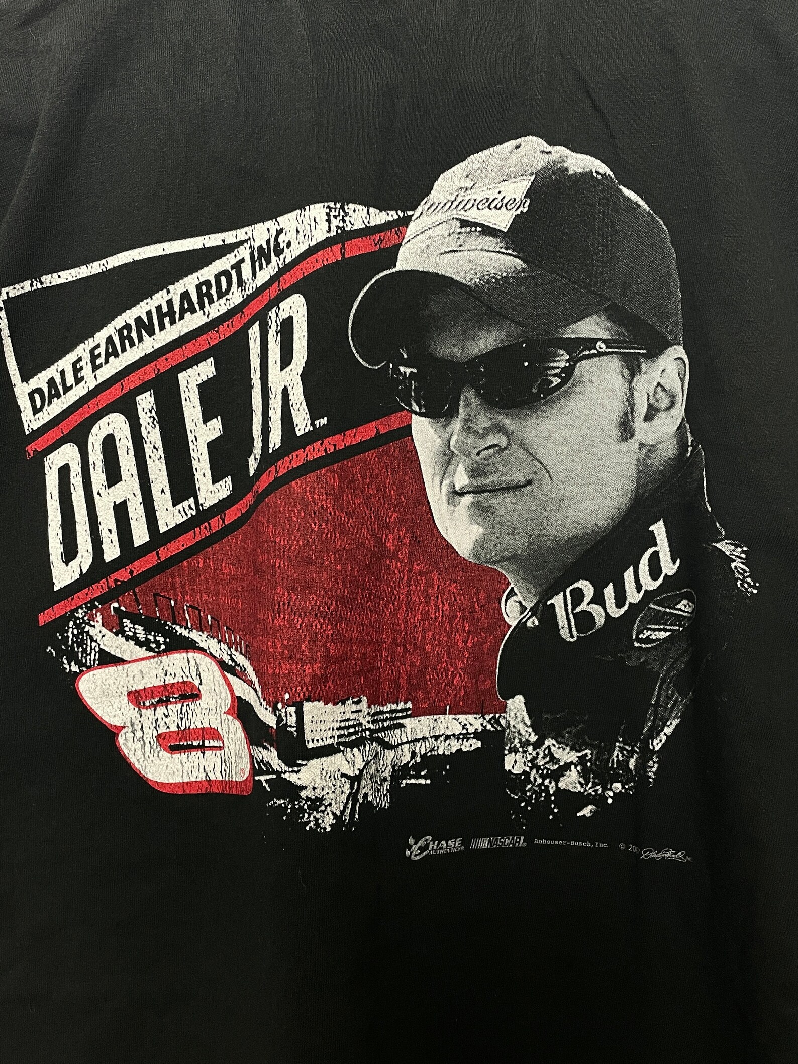 2000s Dale Earnhardt Jr Budweiser Anheuser-busch Nascar Racing Graphic ...