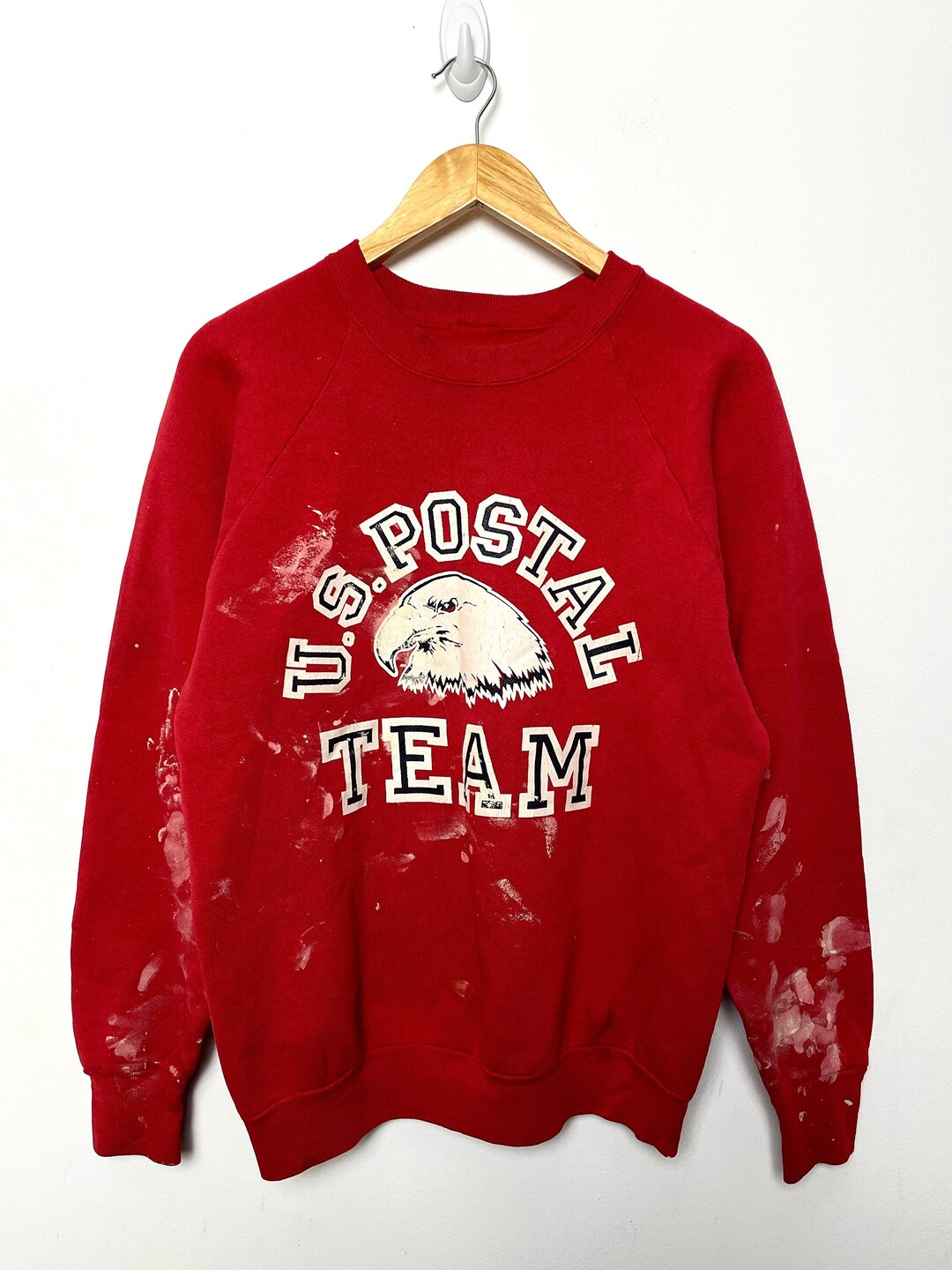 Vintage 1980s U.S. Postal Team Post Office Spell Out Eagle Graphic ...
