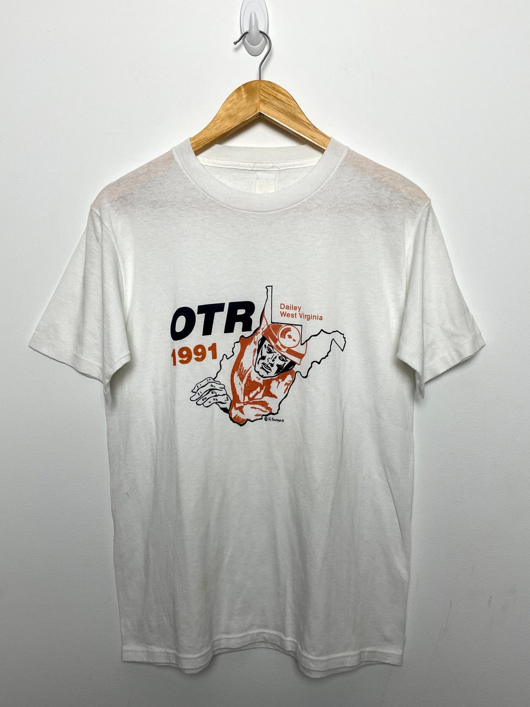 Vintage 1991 Dailey West Virginia OTR Coal Mining Appalachian Graphic ...