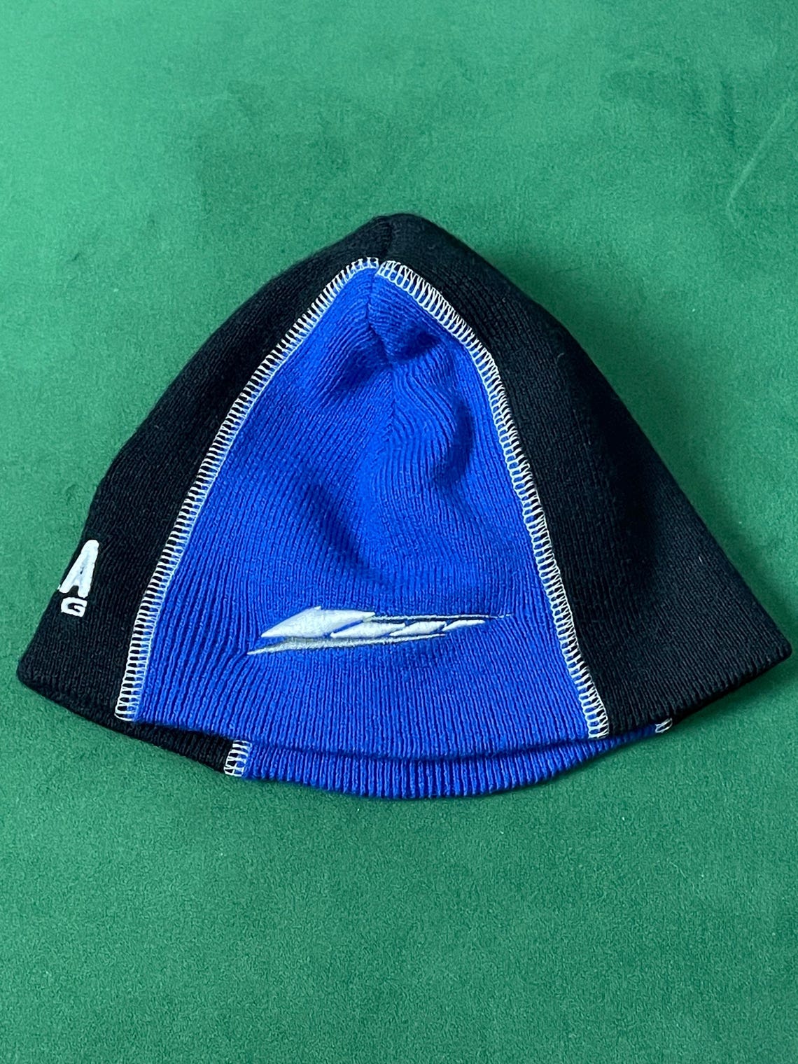 Vintage Y2K Yamaha Motorsports Racing Striped Spell Out Black and Blue ...