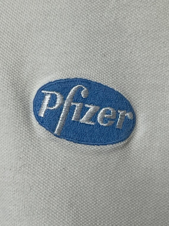 Vintage 1990s Pfizer Pharmaceutical Company Spell Out… - Gem