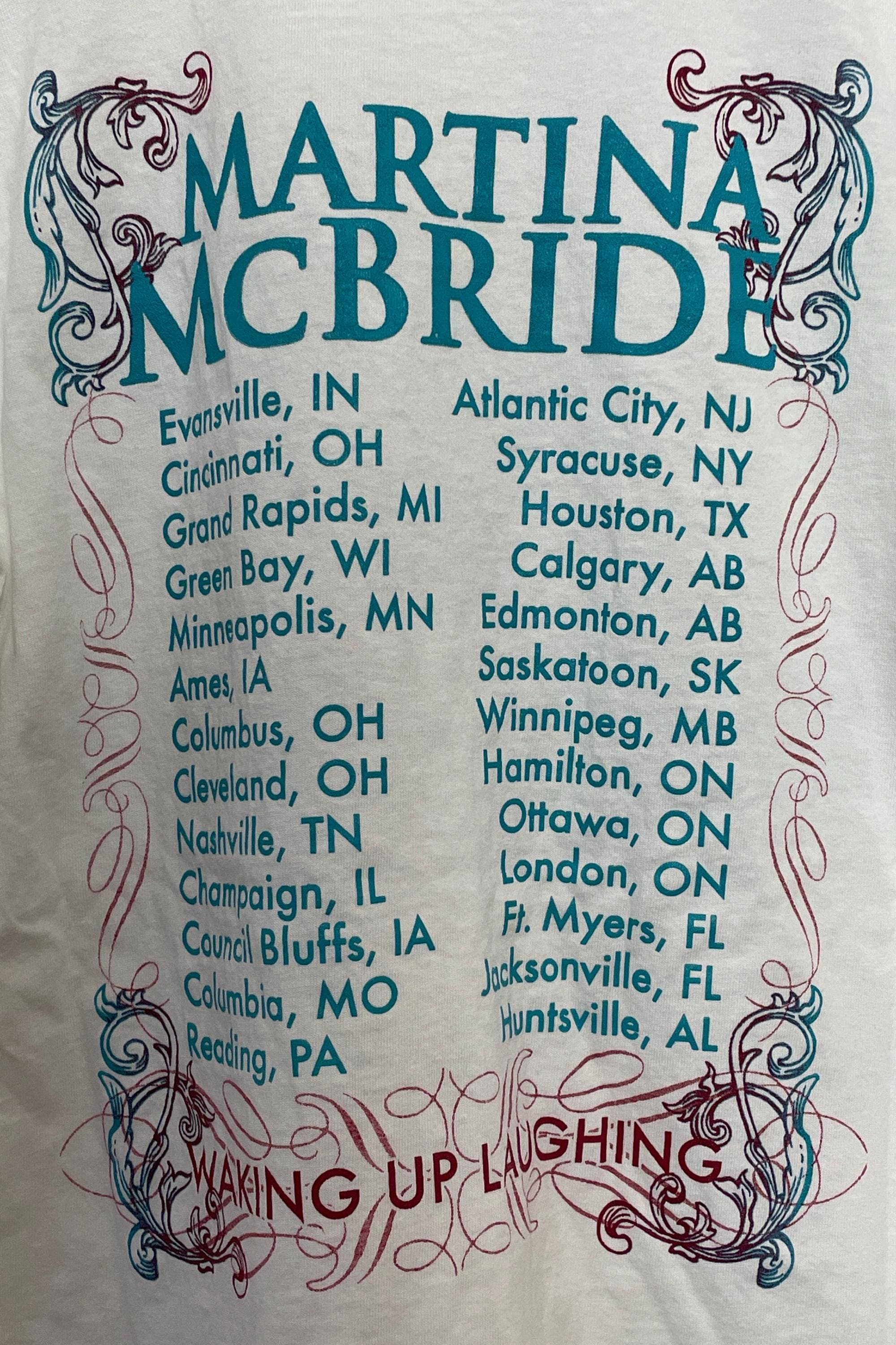 Vintage 2000s Martina Mcbride “waking up Laughing” Concert Tour Country ...