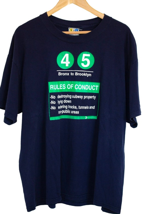 Vintage New York City Subway 4 and 5 Line Bronx to Brooklyn - Etsy
