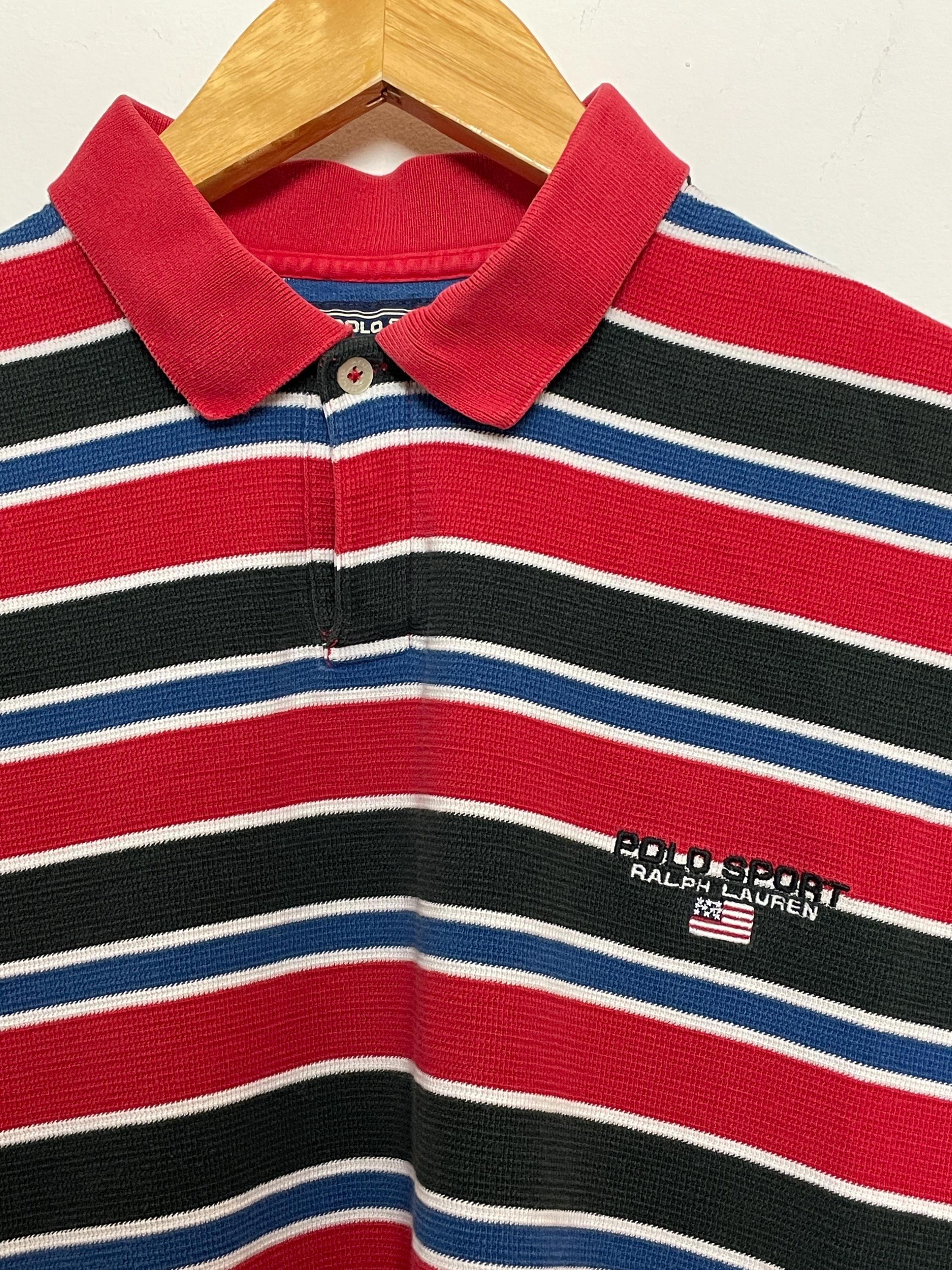 Vintage 1990s Polo Sport by Ralph Lauren Spell Out Flag Logo Vintage 1990s Polo Sport by Ralph Lauren Spell Out Flag Logo
