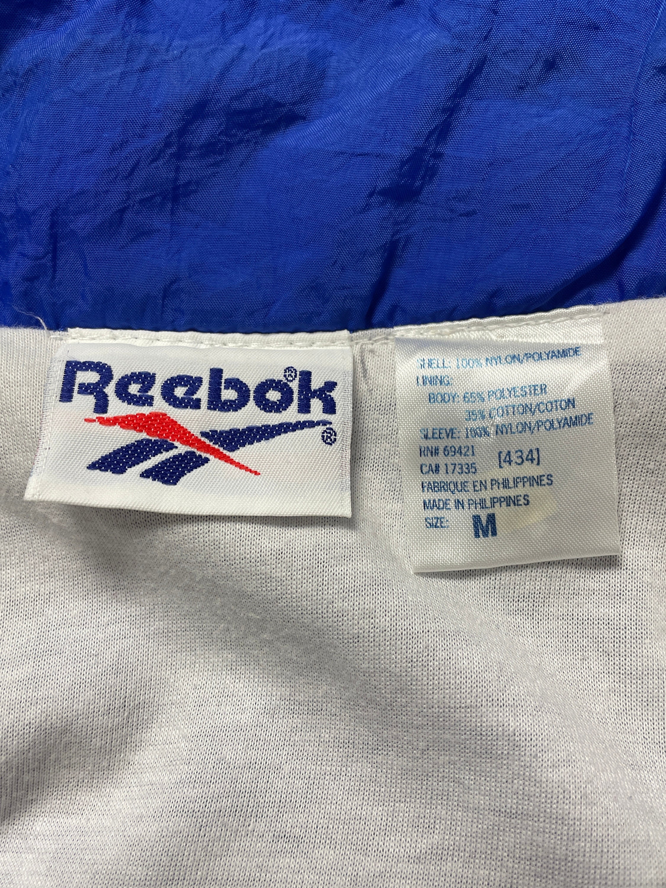 Vintage 1990s Reebok Delta Logo Windbreaker Jacket size Adult - Etsy