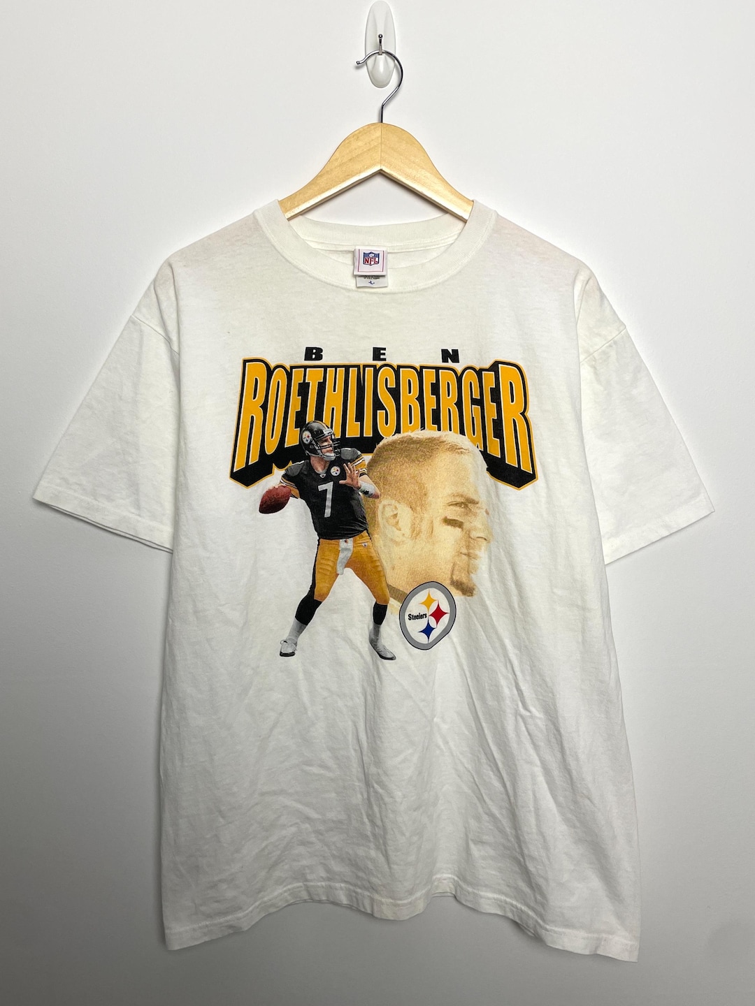 Vintage 2000s Ben Roethlisberger Pittsburgh Steelers NFL Football ...