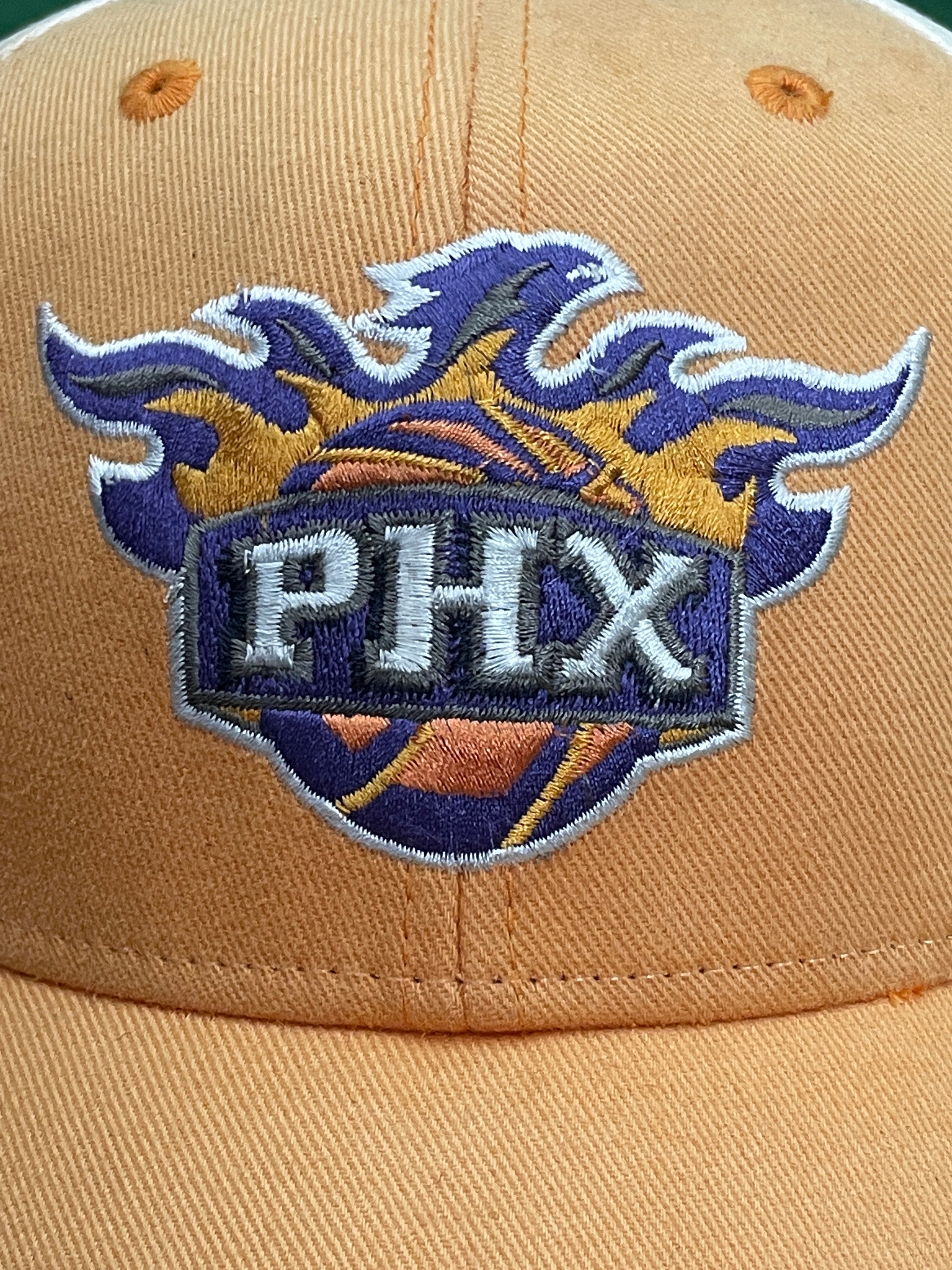 Vintage Early 2000s Y2K Phoenix Suns NBA Basketball Striped Strap Back ...
