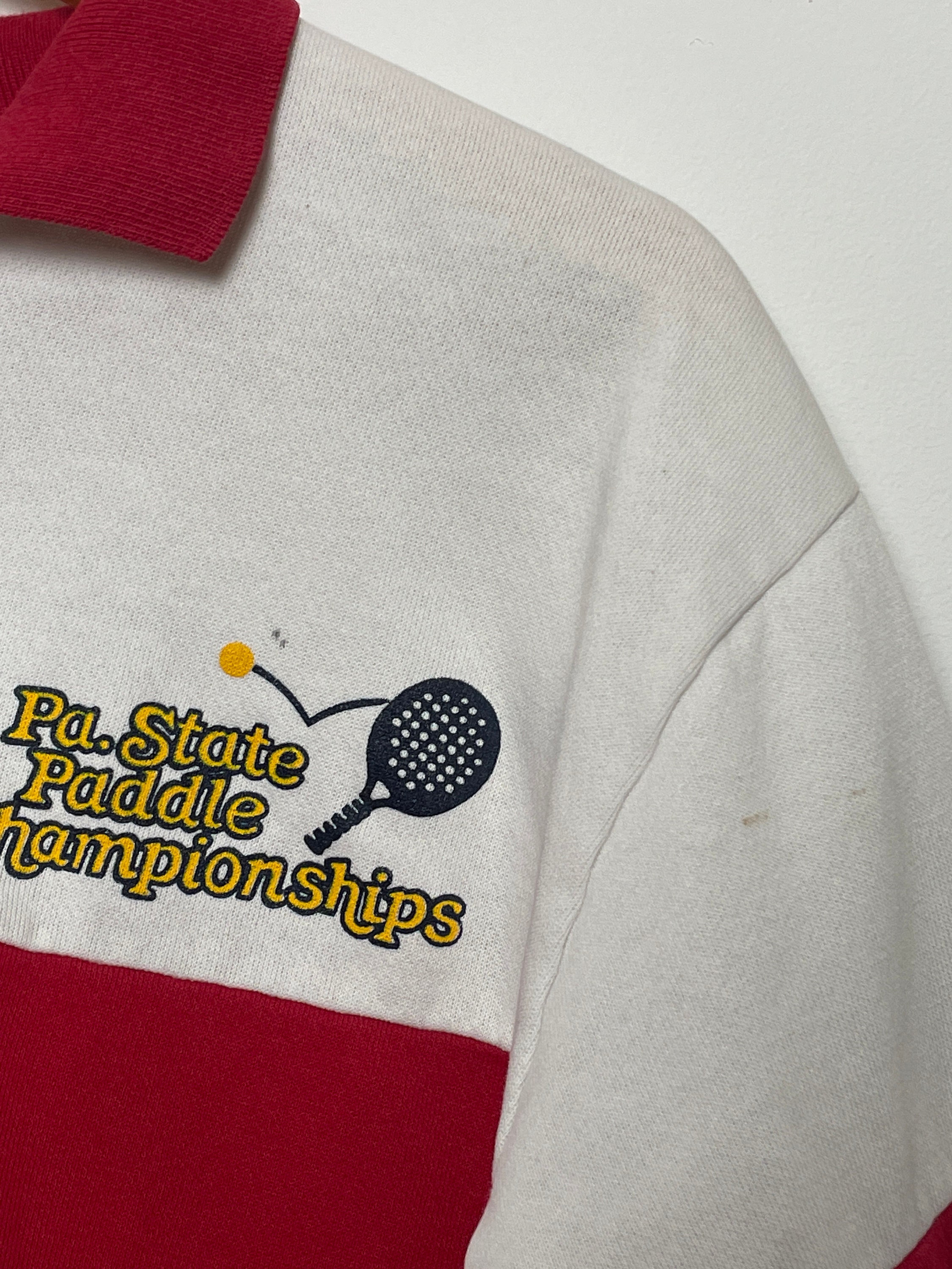 Vintage 1970s Pennsylvania Paddle Ball State Championships Spell Out ...