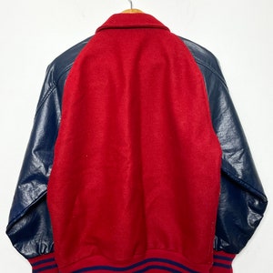 Vintage 1980s Letter P High School College Red and Blue Varsity ...