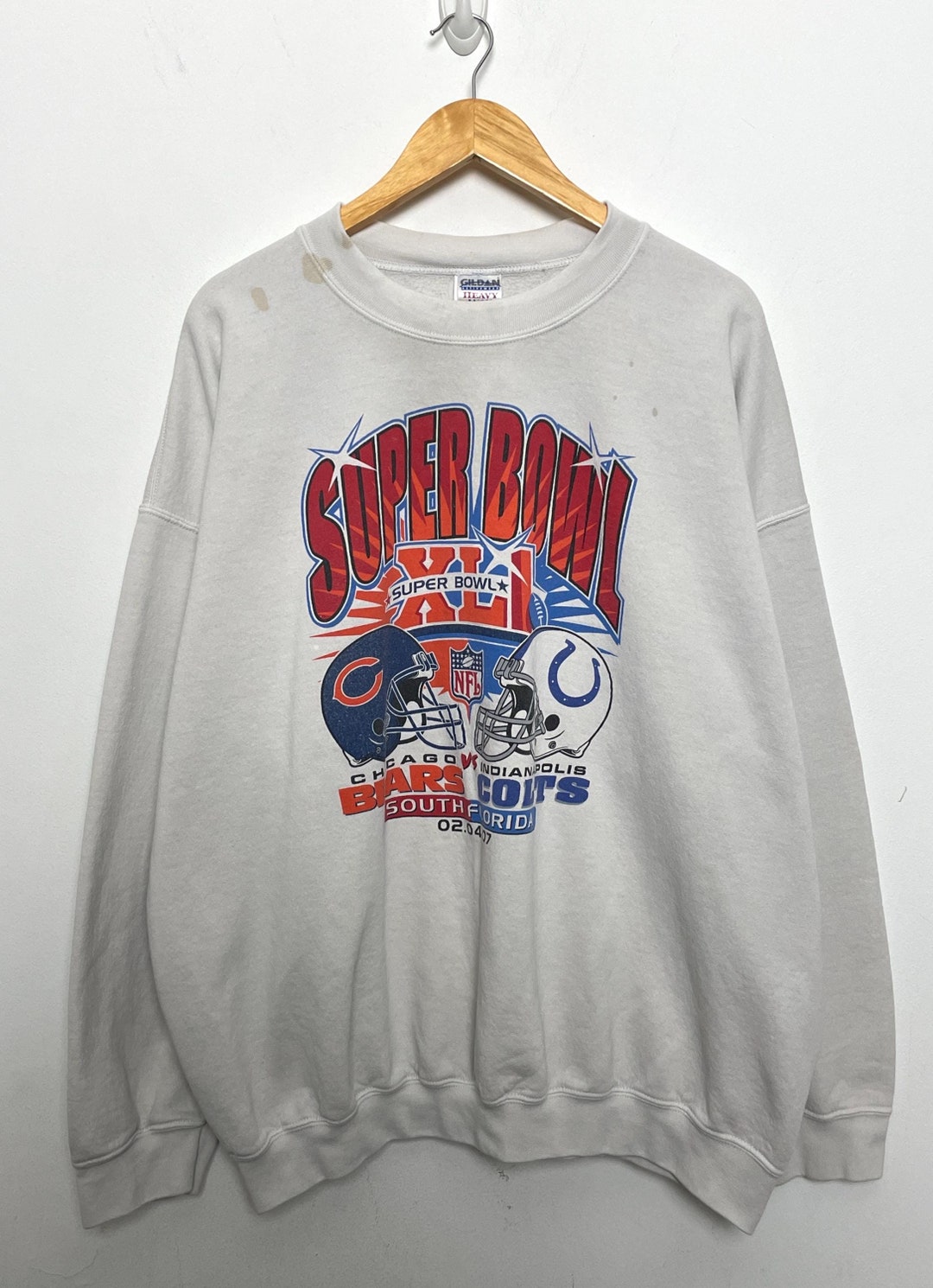 Vintage 2000s NFL Football Super Bowl Chicago Bears Vs Indianapolis ...