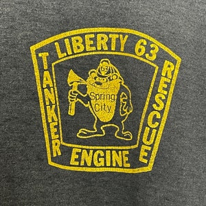 Vintage 1980s Taz Looney Tunes Firefighter Spring City Tanker Engine ...