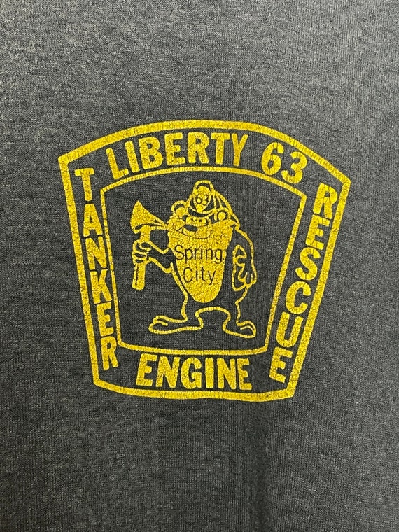 Vintage 1980s Taz Looney Tunes Firefighter Spring Cit… - Gem