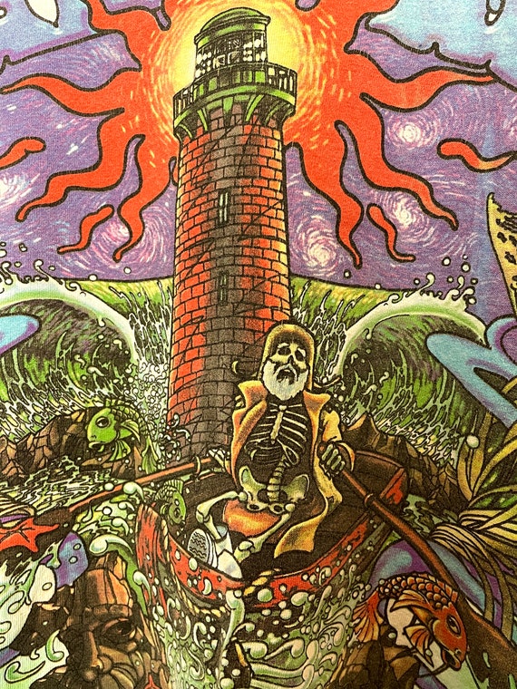 Vintage 2000 Grateful Dead Lighthouse Sailor Fisherma… - Gem