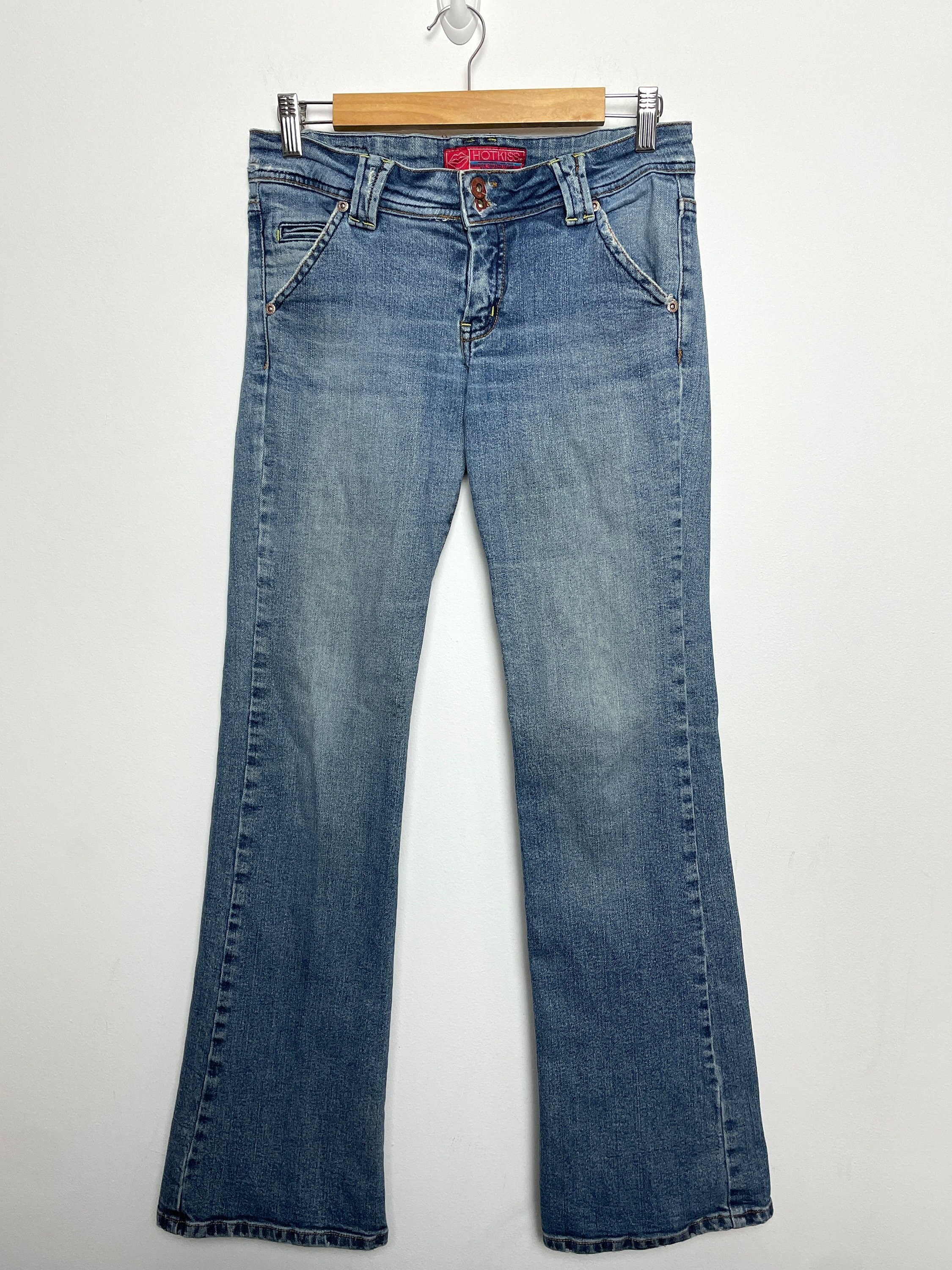 Vintage Y2K Early 2000s Hot Kiss Womens Boot Cut Zipper Fly Vintage Y2K Early 2000s Hot Kiss Womens Boot Cut Zipper Fly
