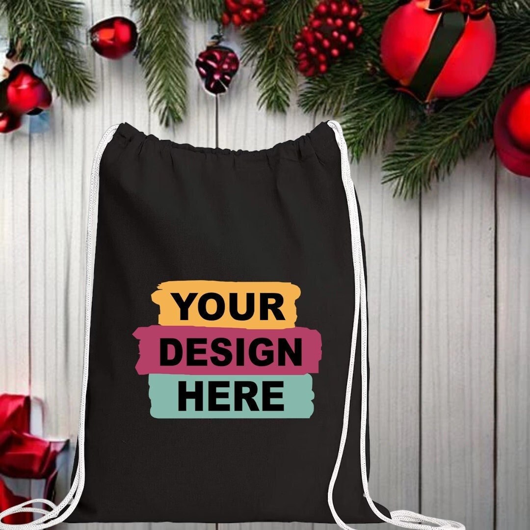 Custom Text Logo Bag, Personalized Custom Bag, Your Text Here Bag ...