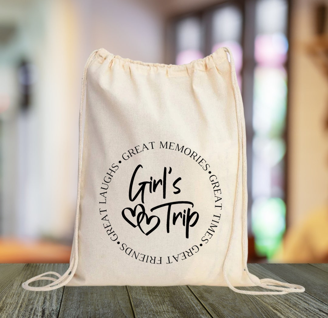 Girls Trip Tote Bag, Girls Weekend Tote, Road Trip Tote Bags, Girls ...