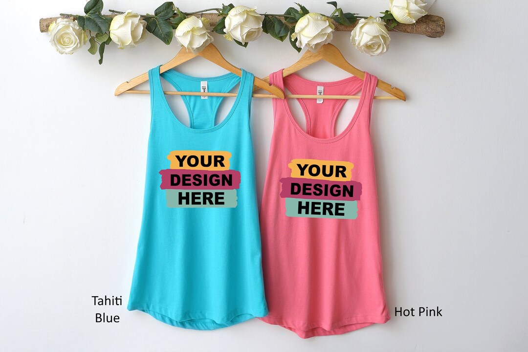 Custom Tank Top, Gift for Her, Custom Text Tank, Personalized Shirt ...
