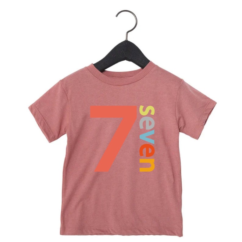 7th Birthday Shirt 7th Birthday Outfit Seven Birthday Shirt - Etsy