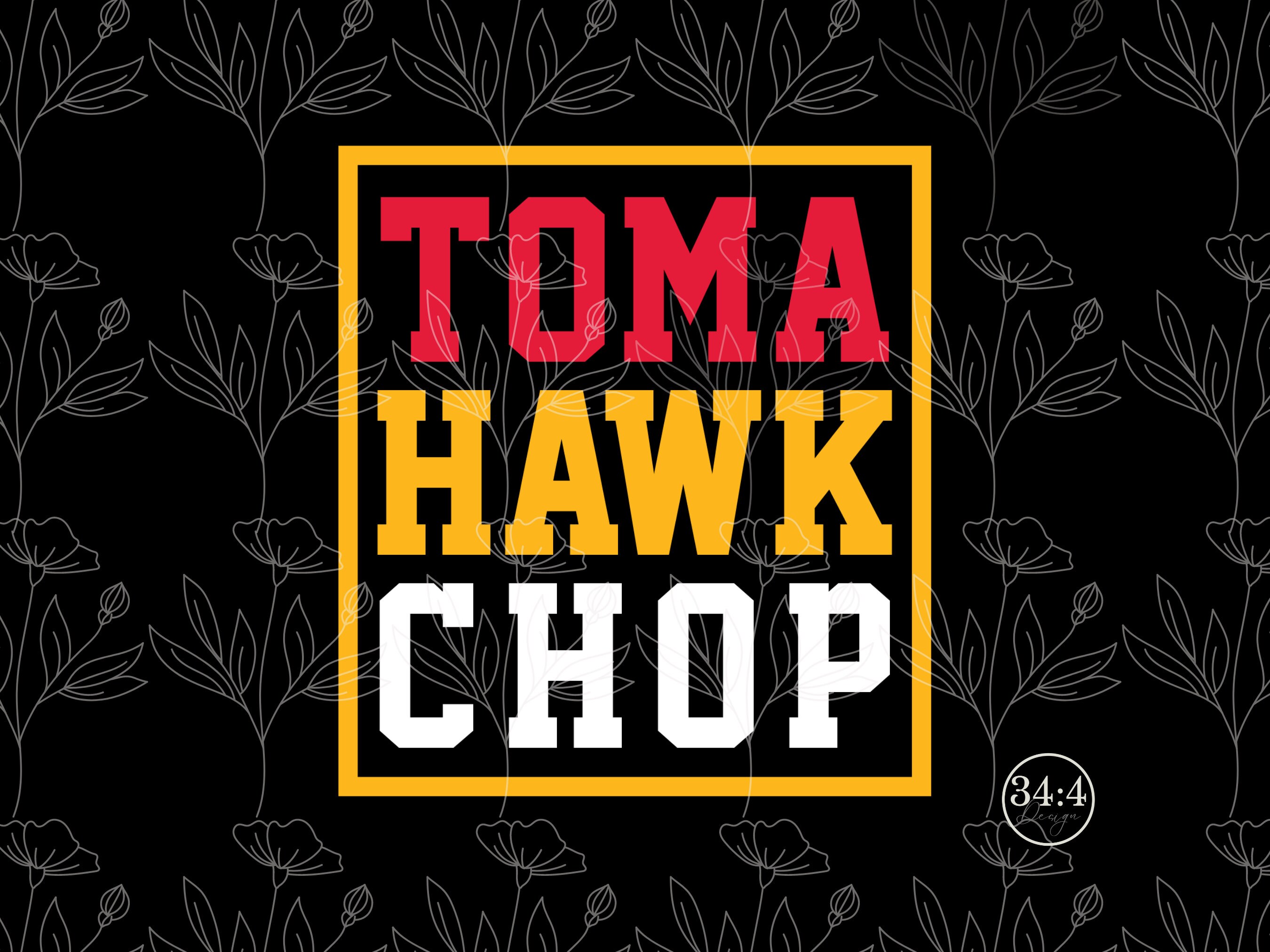 Tomahawk Chop SVG, Tomahawk Chop Cut File, Chiefs Chop, Chiefs Chop SVG ...