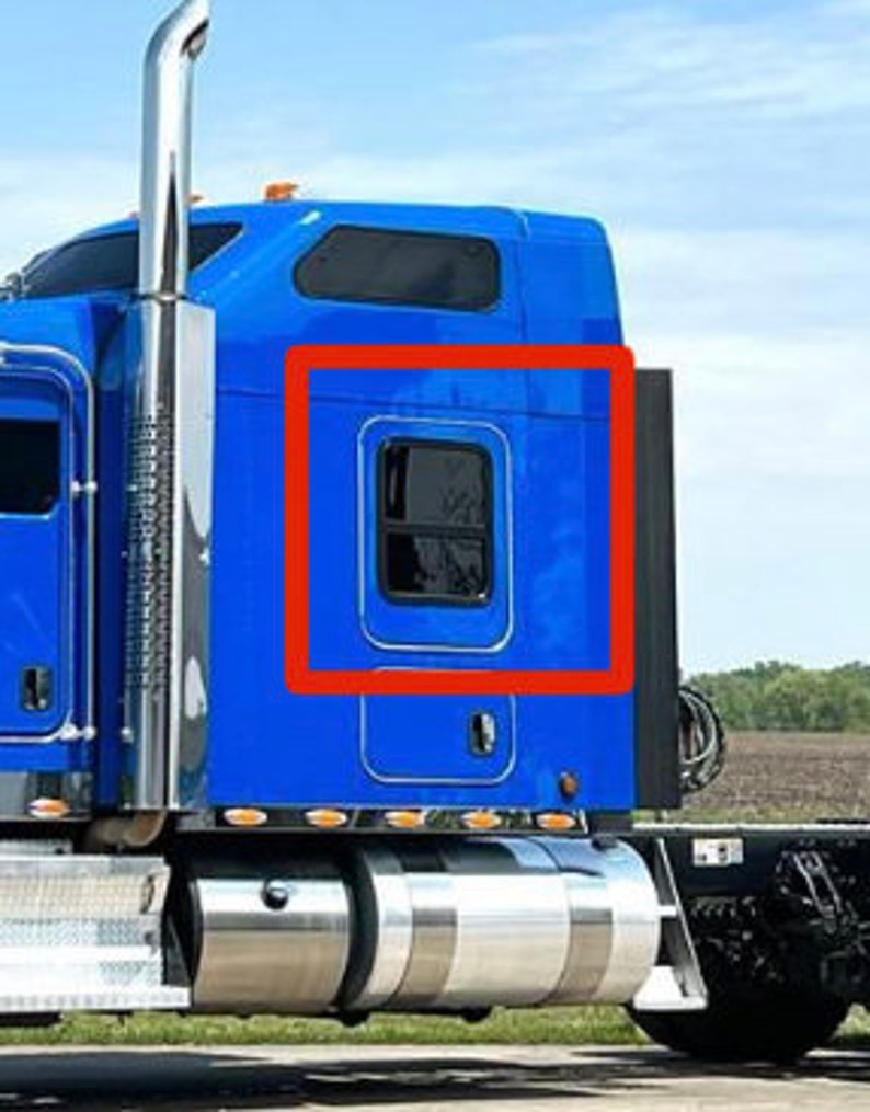 Kenworth T600 T660 T800 W900 's Window Bunk Cover. Curtain. 1pcs ...
