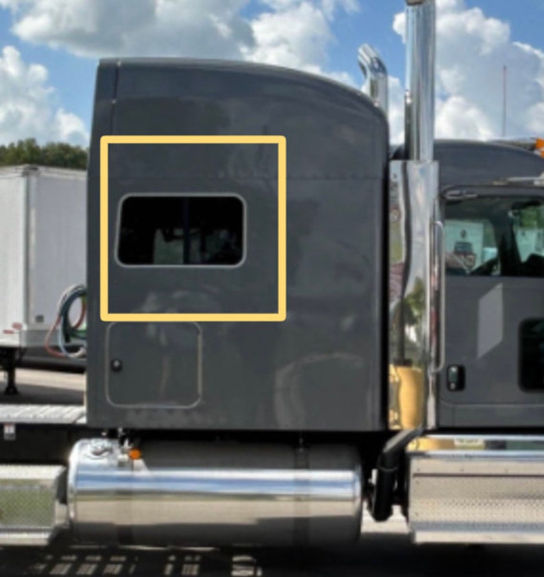 Peterbilt 379-389 Sleeper Window Curtains. Left and Right . - Etsy