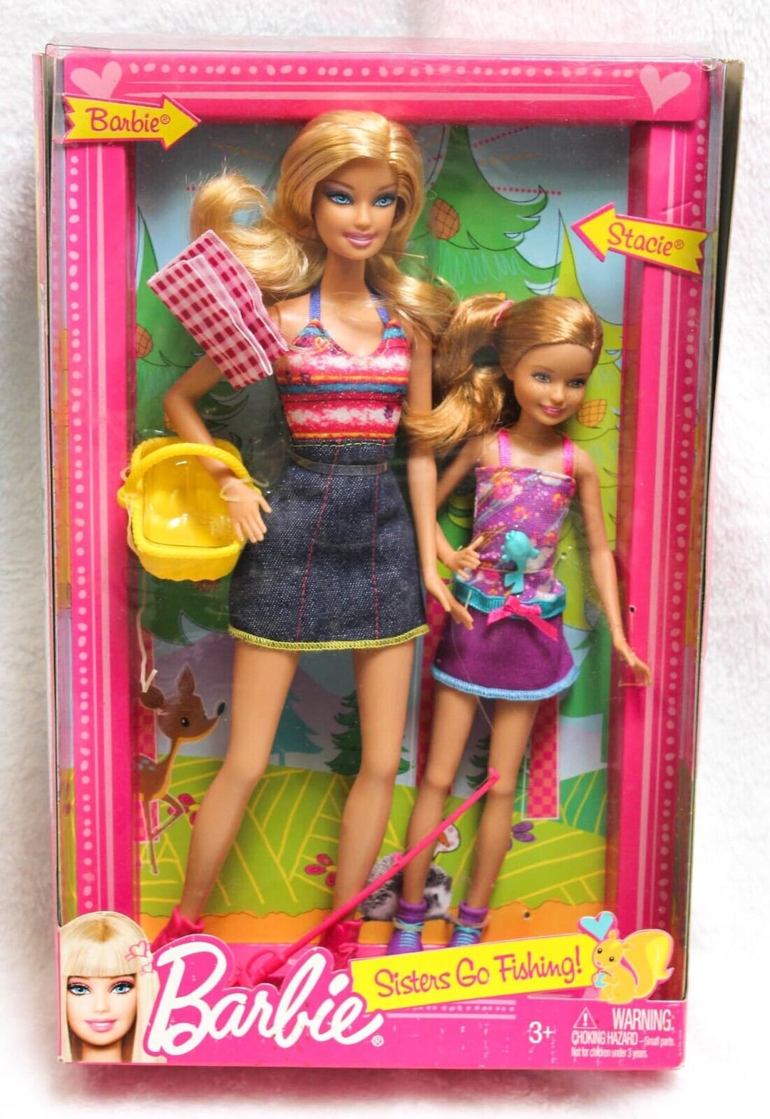 Barbie Sisters Go Fishing Stacie & Barbie 2 Pack 2010 Mattel NRFB - Etsy