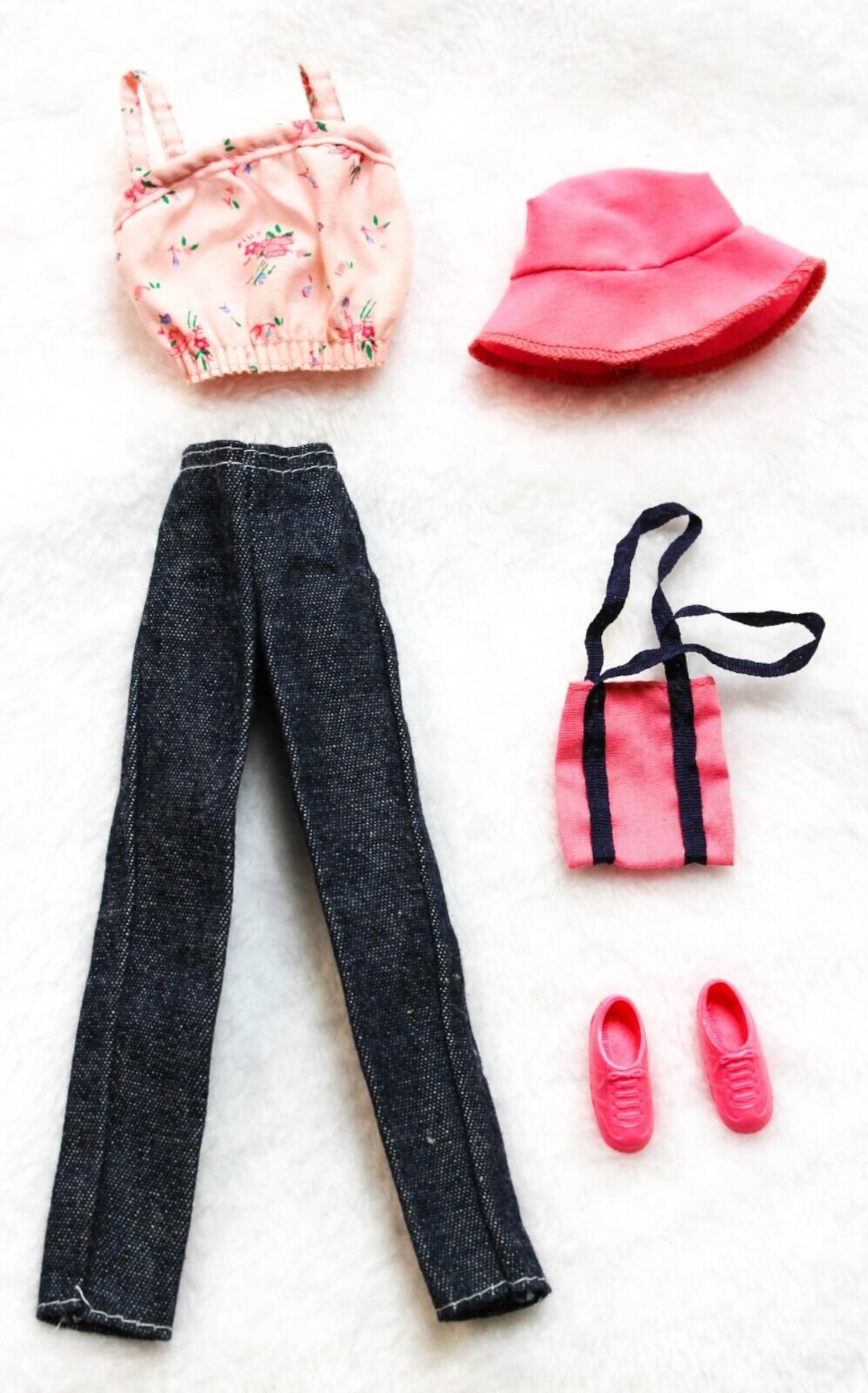 Vintage Barbie Fashion Classics 5706 Picnic Fun Outfit Complete 1982 ...