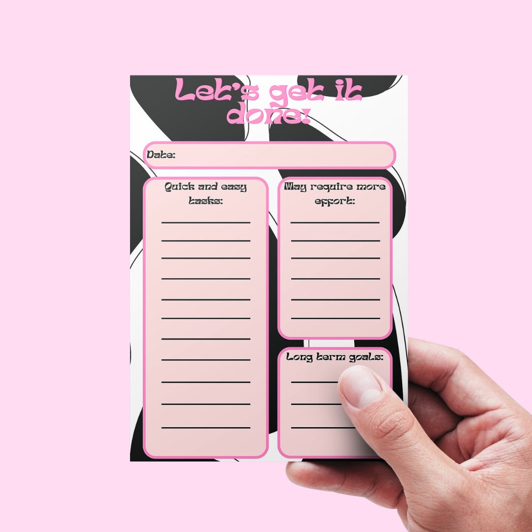 Cow Print to Do List Digital Download / Printable - Etsy