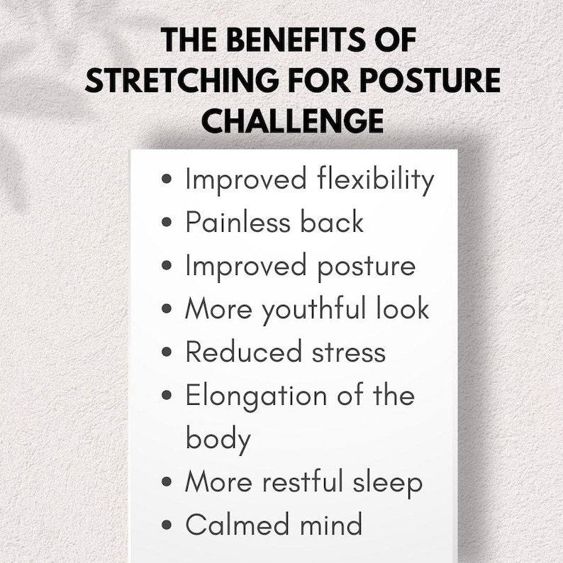 30-day Poor Posture Challenge, Spine Correction Exercise, Hunch Fixing ...