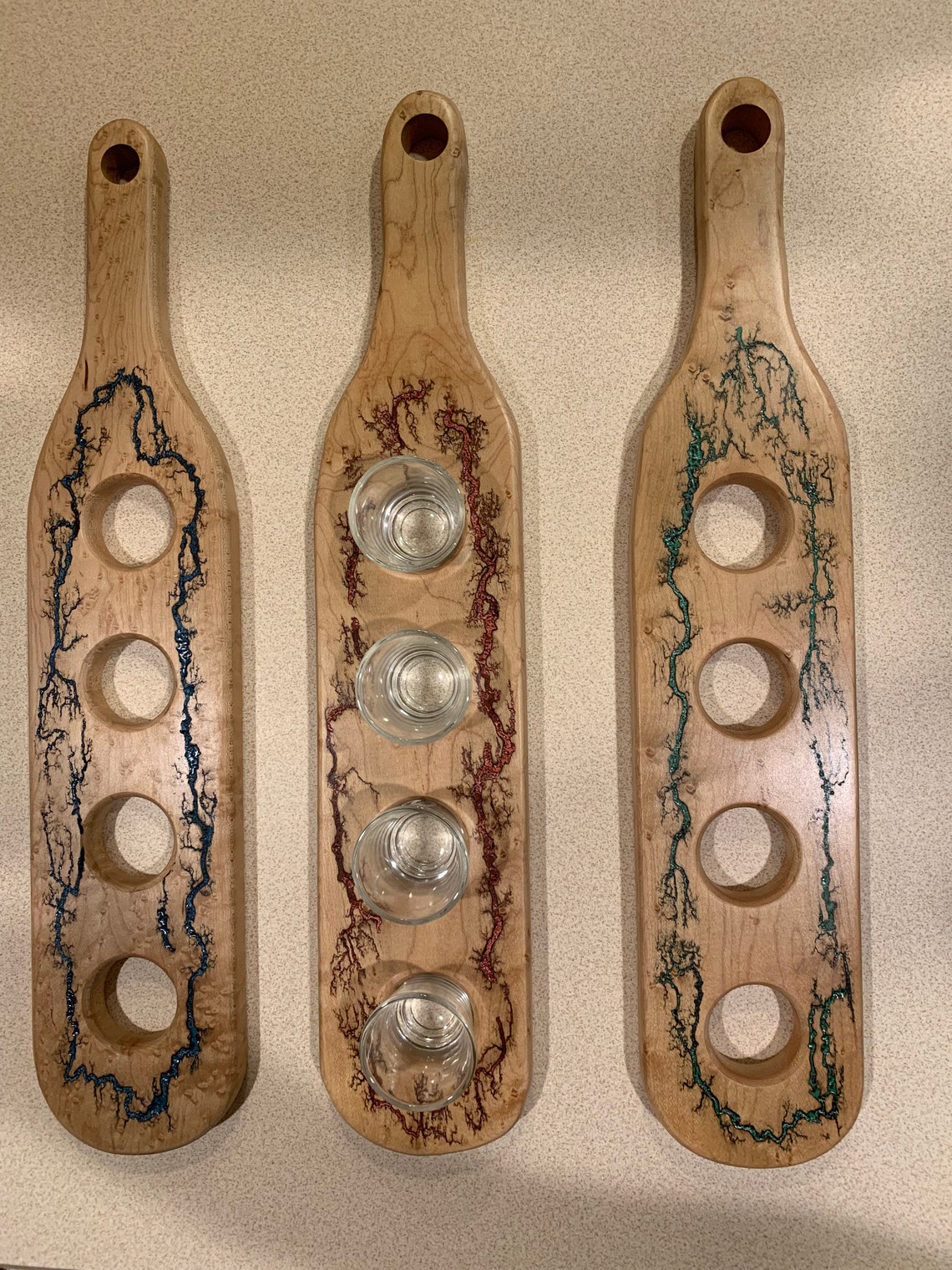 Shot Glass Paddle - Etsy