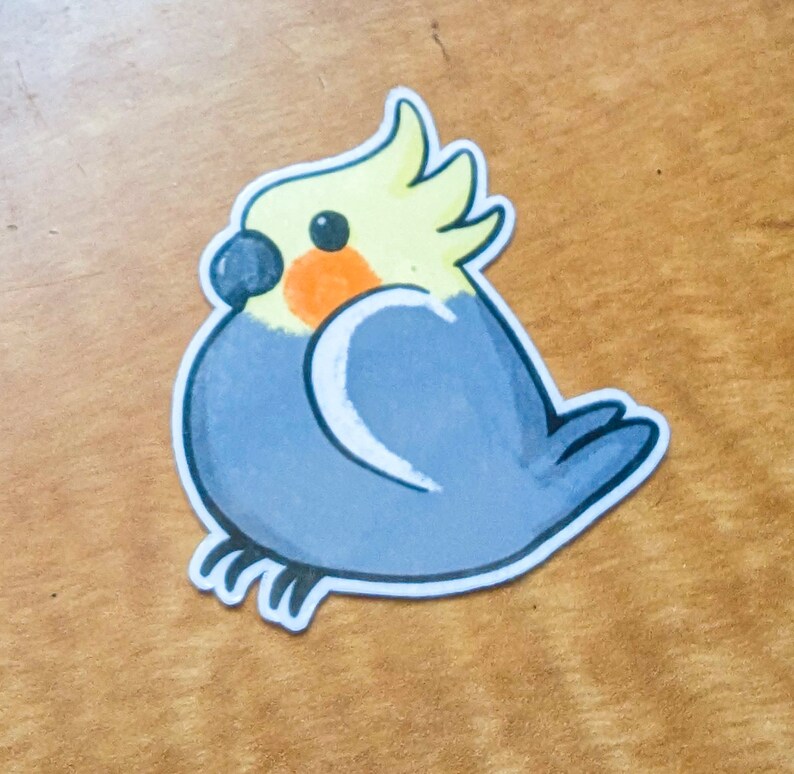 Cockatiel Sticker - Etsy