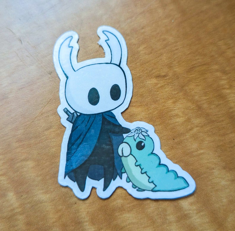 Hollow Knight and Grub Sticker - Etsy