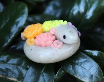 Miniature Ceramic Snake Reptile Cobra Mini Animal Cute Little - Etsy