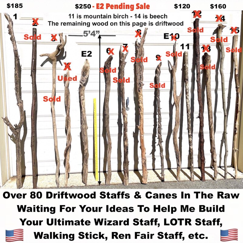 Wizard Staff - Etsy