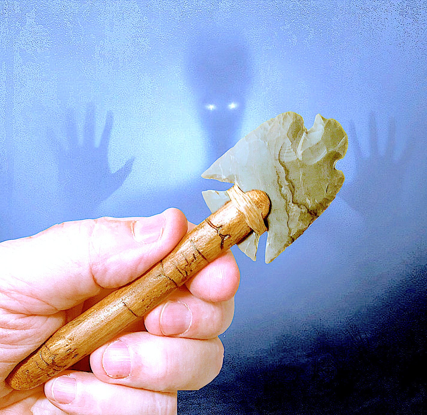 Phoenix Effigy Keppen Wand: Insect Carved Druid Wand - Etsy