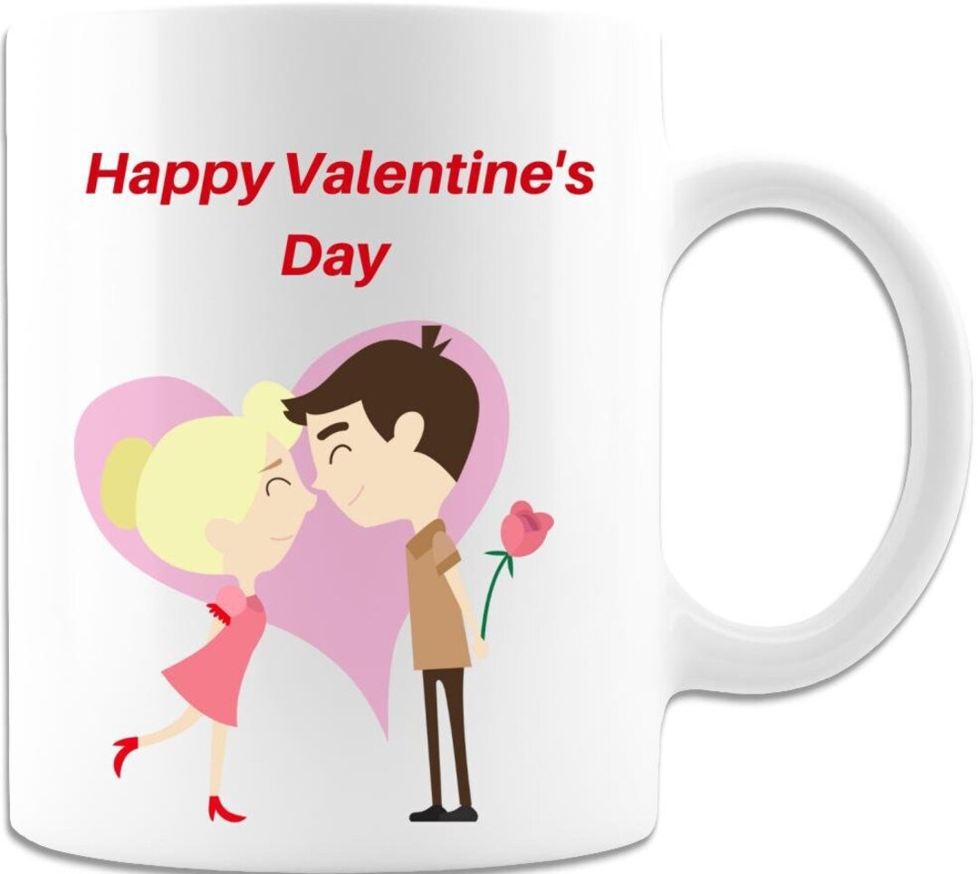 Happy Valentines Day Coffee Mug Valentines Day Coffee Mug Cute