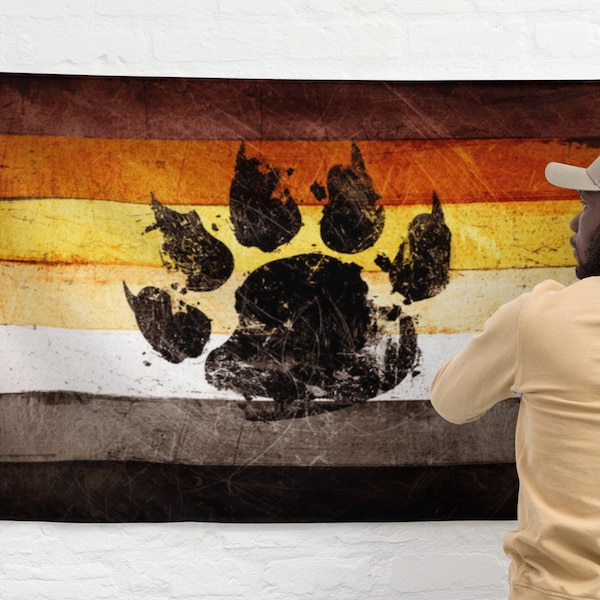 Bear Flag - Etsy