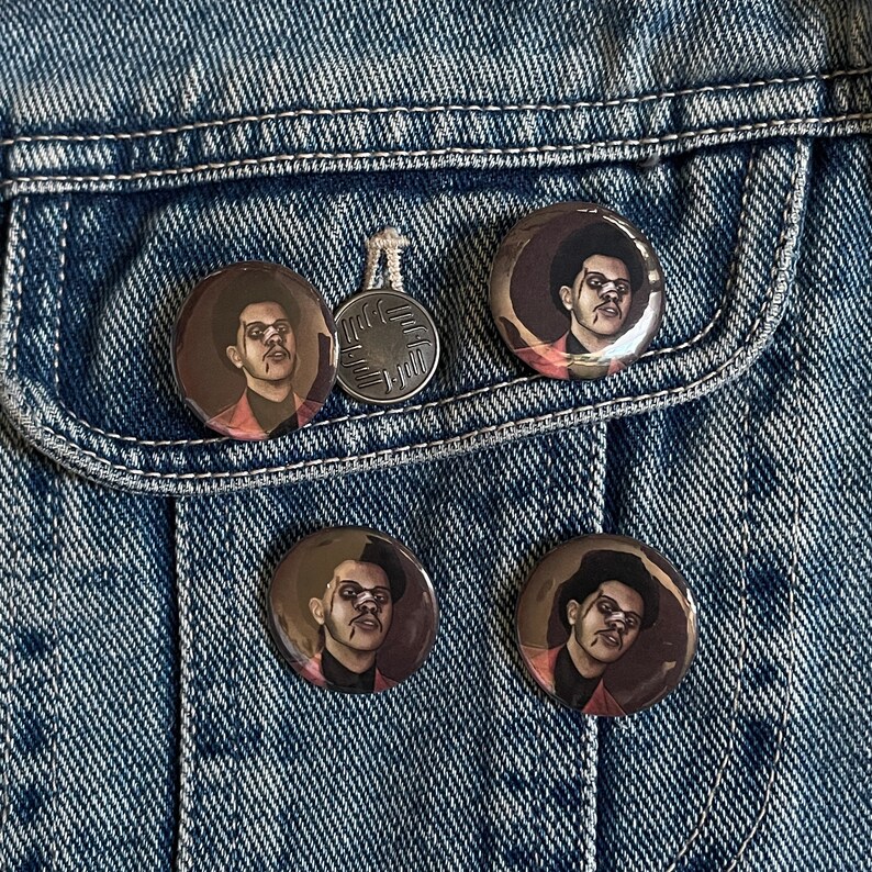 The Weeknd Pin - Etsy