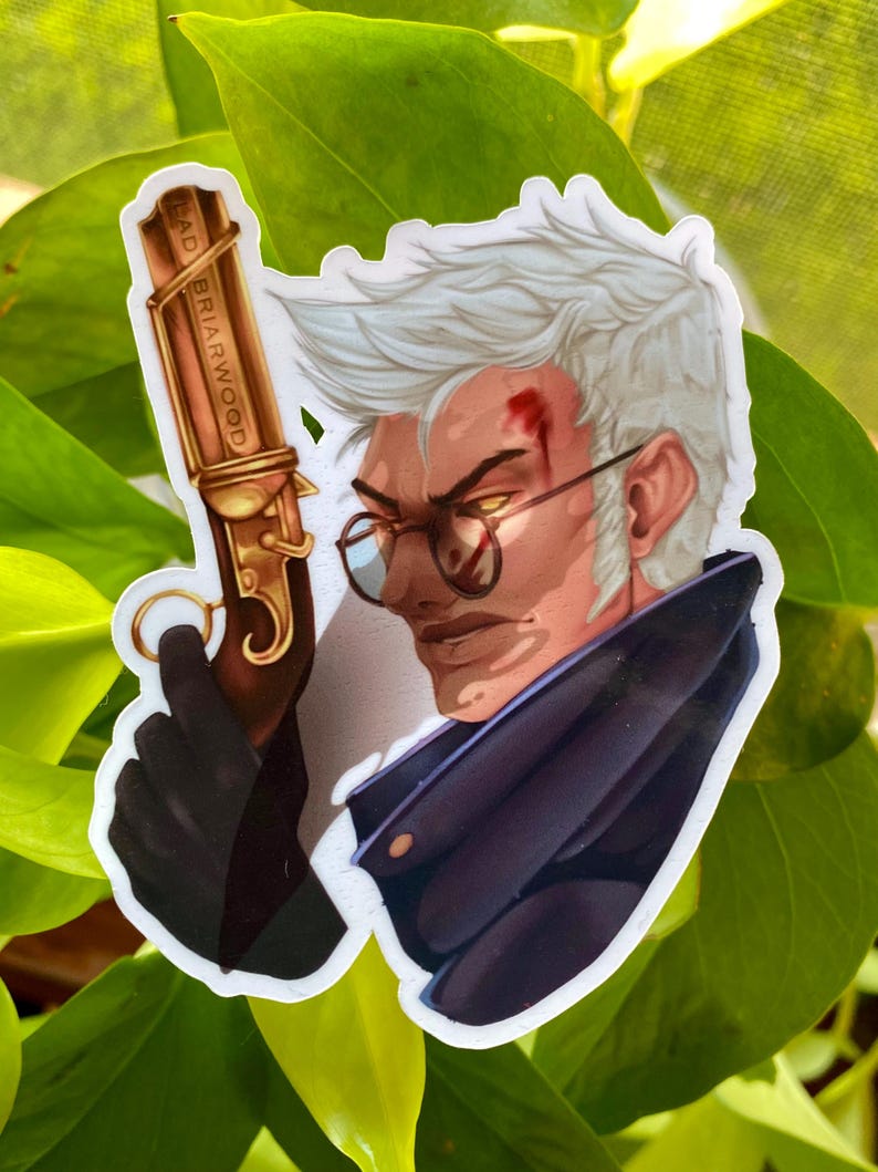 Critical Role Percy De Rolo Sticker - Bells Hells, Vox Machina Fanart ...